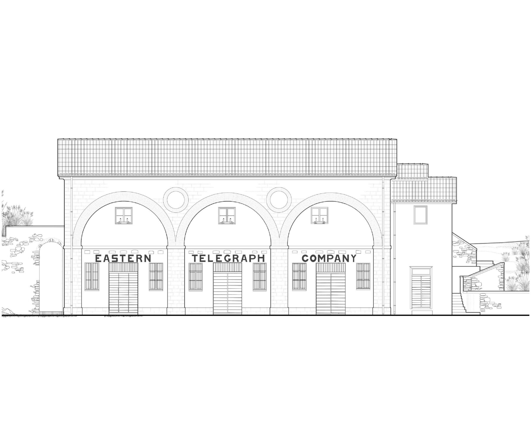 Refurbishment of OTE Building at Lazaretta, Syros – Kizi Studio
